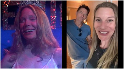 Carrie Katee Sackhoff Michael Trucco Check In From Filming Maybe
