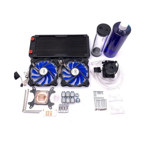 CPU GPU Water Block Cooling Kit DIY Water Cooling Unit