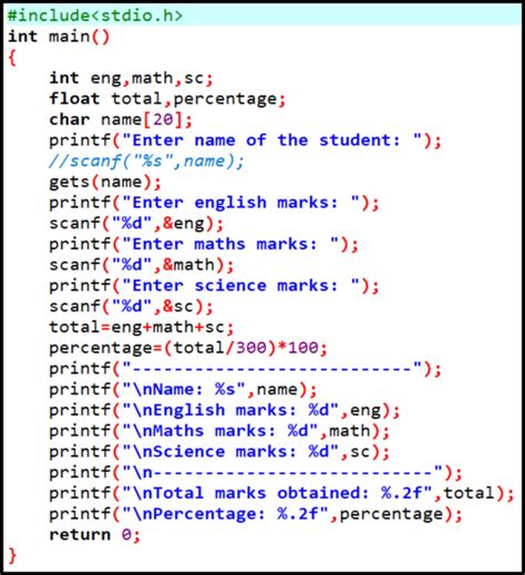 C Programming Practical Questions With Solutions C Programming