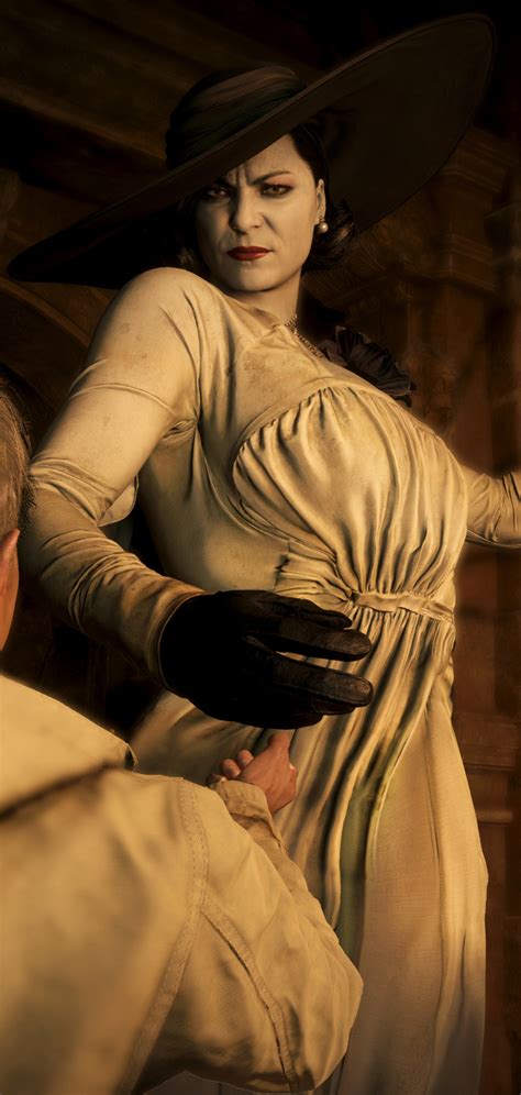 1080x2270 Resolution Alcina Dimitrescu 4k Resident Evil Village