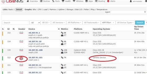 CISCO CBS350 24XS Problem Help LibreNMS Community