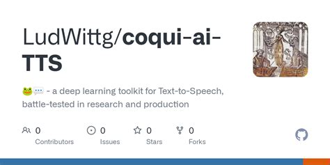 GitHub LudWittg Coqui Ai TTS A Deep Learning Toolkit For Text To Speech Battle Tested