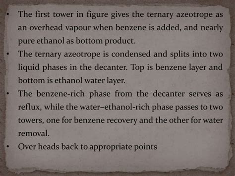 Azeotropic And Extractive Distillation Ppt 1 Pptx Chemistry Science