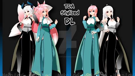 Tda Stylized Haku And Lukammd Mmd Mmd Mmd Mmd K Mmd