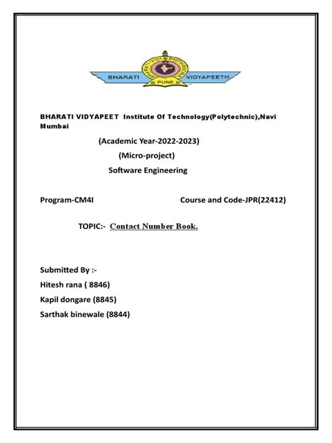 Jpr Microproject Pdf Window Computing Java Programming Language
