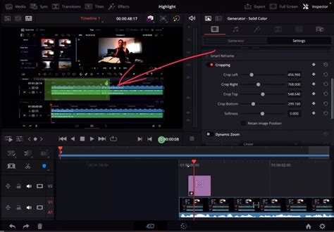 so erstellst du marker highlights in davinci resolve ipad