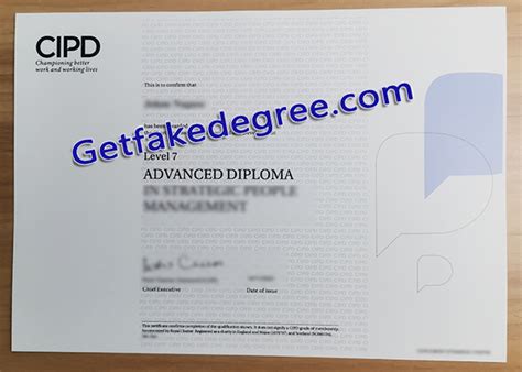 2023 Latest Cipd Fake Diploma Certificate Sale Buy Fake High School