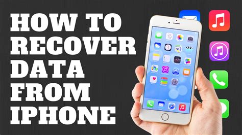 How To Recover Data From IPhone
