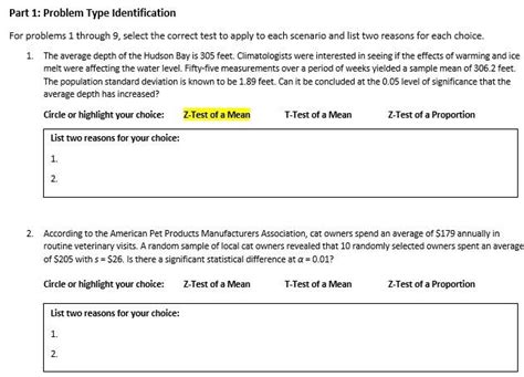Solved Art Problem Type Identification For Problems Chegg