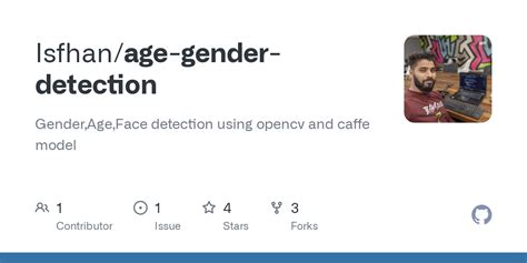 Github Isfhanage Gender Detection Genderageface Detection Using