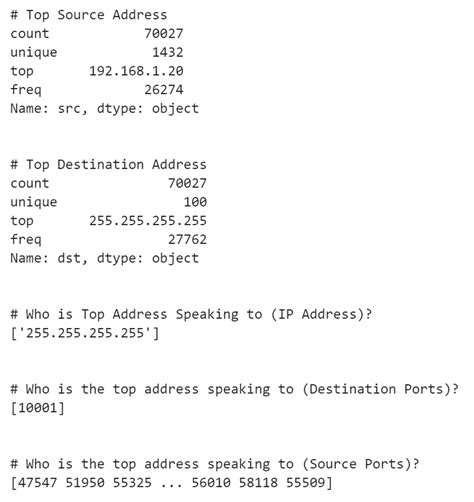 Shows The General Statistics Of The Packet Capture On Umat Network Download Scientific Diagram