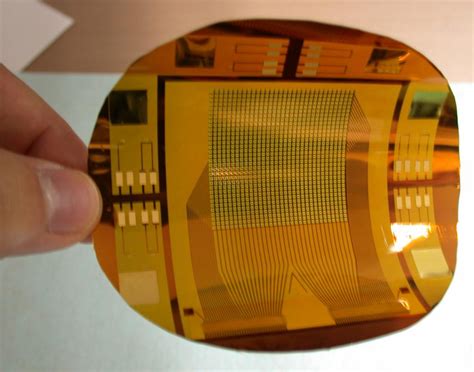 Image Of Flexible Tactile Sensing Module Film After Separation From