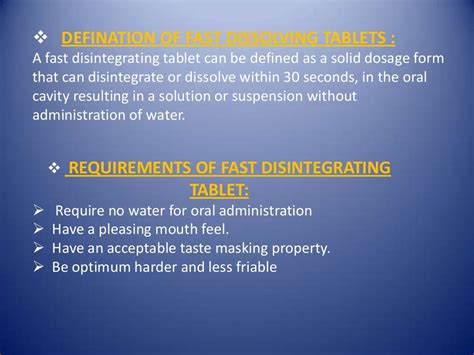 Formulation And Evaluation Of Fast Dissolving Tablet By Aryan And Ra