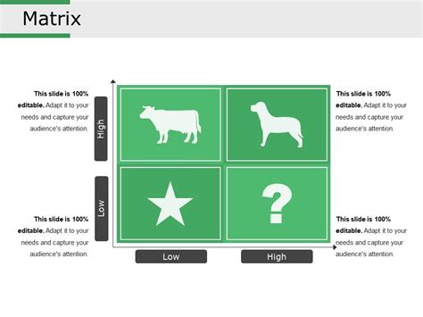 Matrix Presentation Visual Aids Templates PowerPoint Slides PPT Presentation Backgrounds
