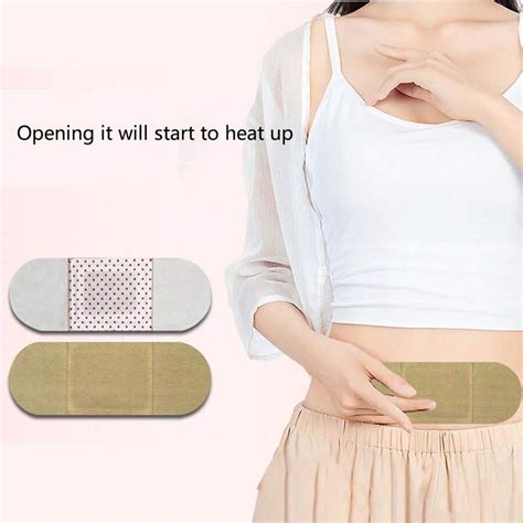 5pcs Mugwort Patch Spontaneous Hot Patch Suitable For Men And Womens