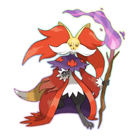 Mega Delphox Mega Evolution Pokemon Pokemon Pictures Cool Pokemon
