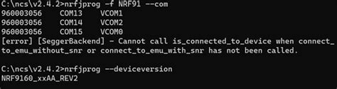 Nrf Connect For Vs Code V20239336 Cannot Find Devices Nordic Qanda Nordic Devzone Nordic