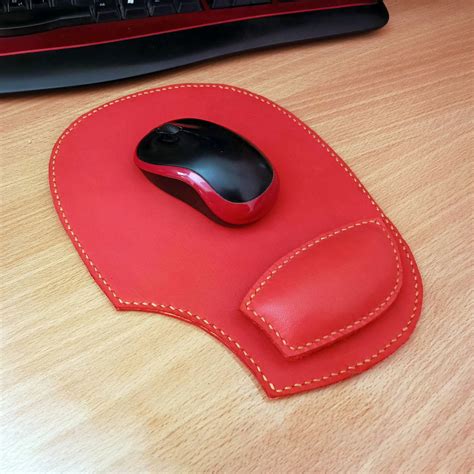 Pdf Pattern Mouse Pad Leather Template For Diy Desk Accessories