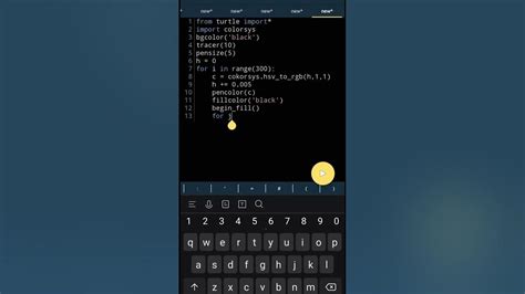 Python Turtle Graphic Design 😜 Python Coding Status 😍 Shorts Asmr Youtubeshorts Viral