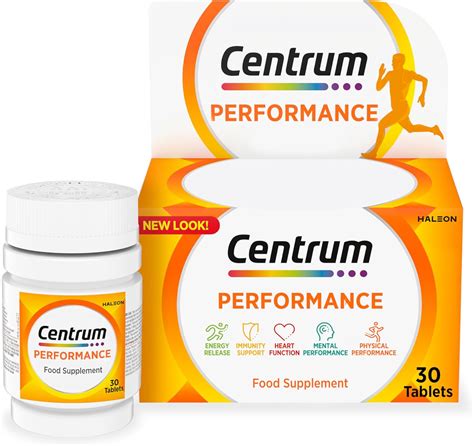 Centrum Performance Multivitamin Tablets For Men And Women Vitamins With 21 Essential Nutrients