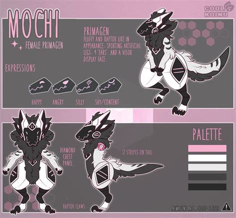 Primagen Mochi Ref Sheet By Malice Risu Human Personality Alien