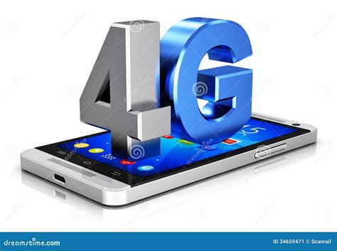 G Lte Wireless Technology Concept Stock Image Image