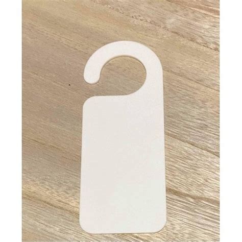 Blank Acrylic Door Hangers At Paul Maxwell Blog