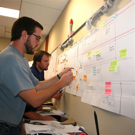 Ai Generated Agile Sprint Planning With Prioritized Tasks Premium Ai Generated Image