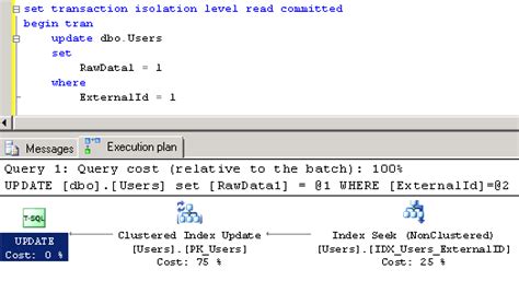 Locking In Microsoft Sql Server Part 11 Deadlocks Due Multiple Updates Of The Same Row
