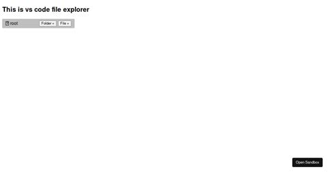 Vs Code File Expo Codesandbox
