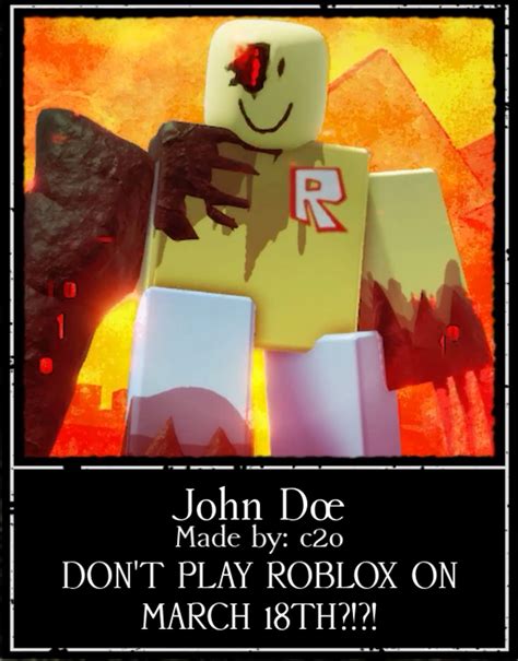 John Doe Roblox Avatar
