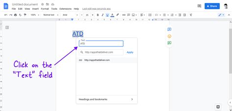 How To Rename A Link In Google Docs