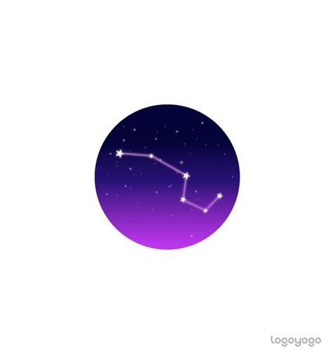 북두칠성 아이콘 로고 일러스트 Ai 무료 다운로드 로고요고