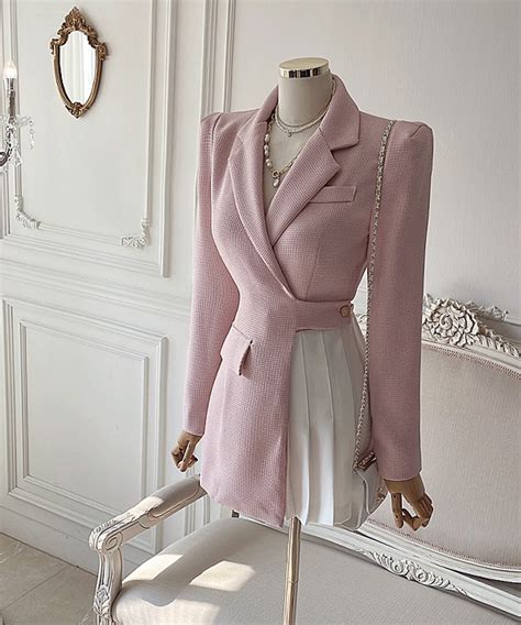 핏예쁨~💜 헤르티아 자켓 미니 점프수트 결혼식 하객룩 행사룩 데이트룩 파티룩 브라이덜샤워 돌잔치 돌잔치원피스 셀프웨딩