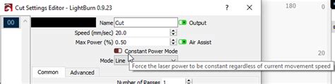 Laser On Between Objects LightBurn Software Questions LightBurn Software Forum