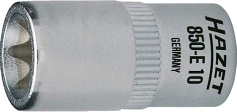 Hazet 850 E10 Socket 1 4 Square Torx E10