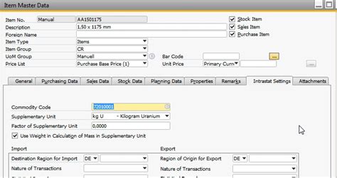 Intrastat Commodity Code Sap Community