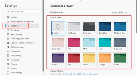 How To Enable Accent Color Theme In Microsoft Edge