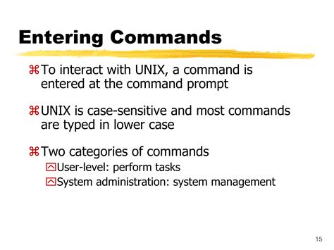 Unix Os And Commands Pptx