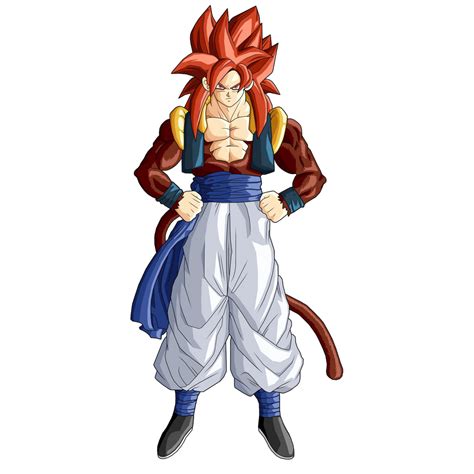 Gogeta Ssj4 Render 2 By Luishatakeuchiha On Deviantart