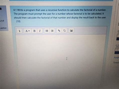 Solved Write A Program That Uses A Recursive Function To Chegg