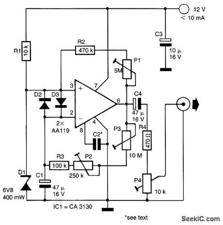 Noise Generator Signal Processing Circuit Diagram SeekIC Com
