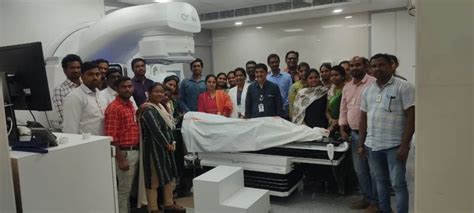 First Patient Started On Versa Hd At State Cancer Institute Kurnool Mohan Krishna Jakka