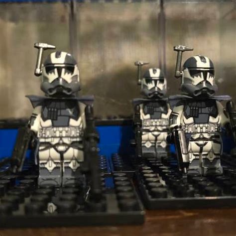 Commander Keeli Custom Minifigure Star Wars Clone 212th Etsy