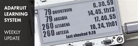 Adafruitlearnsystem Weekly Update Adafruit Industries Makers Hackers Artists Designers
