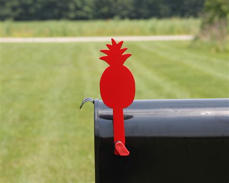 Pineapple Mailbox Flag Decorative Mailbox Flag Metal Etsy