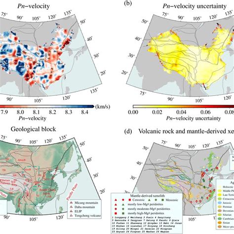 Seismic Stations Events And Corresponding Pn Ray Path Density In Download Scientific Diagram