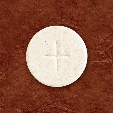 1 3 8 White Host Altar Bread Oconnors Church Supply