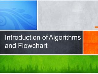 Algorithm Ppt Guide Pdf