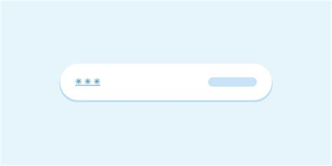 Simple Password Input Field On Light Blue Background 55226970 Vector Art At Vecteezy